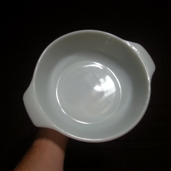 Glasbake | Kitchen | Vintage Glasbake Round Bake Dish Panmade In Usa ...